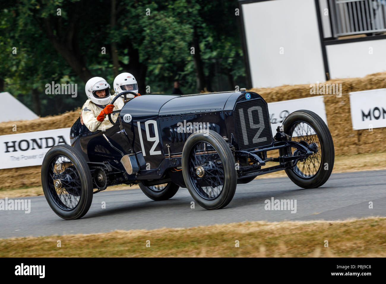 1911 Cottin-Desgouttes GP-Hillclimb with driver George Wingard at the ...