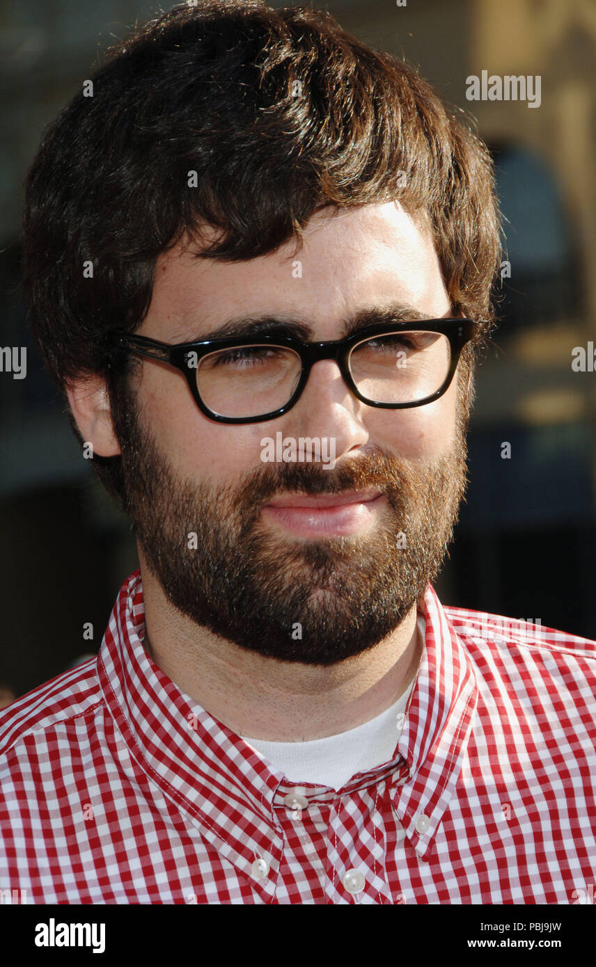 The director Jared Hess arriving at the NACHO LIBRE Premiere at the ...