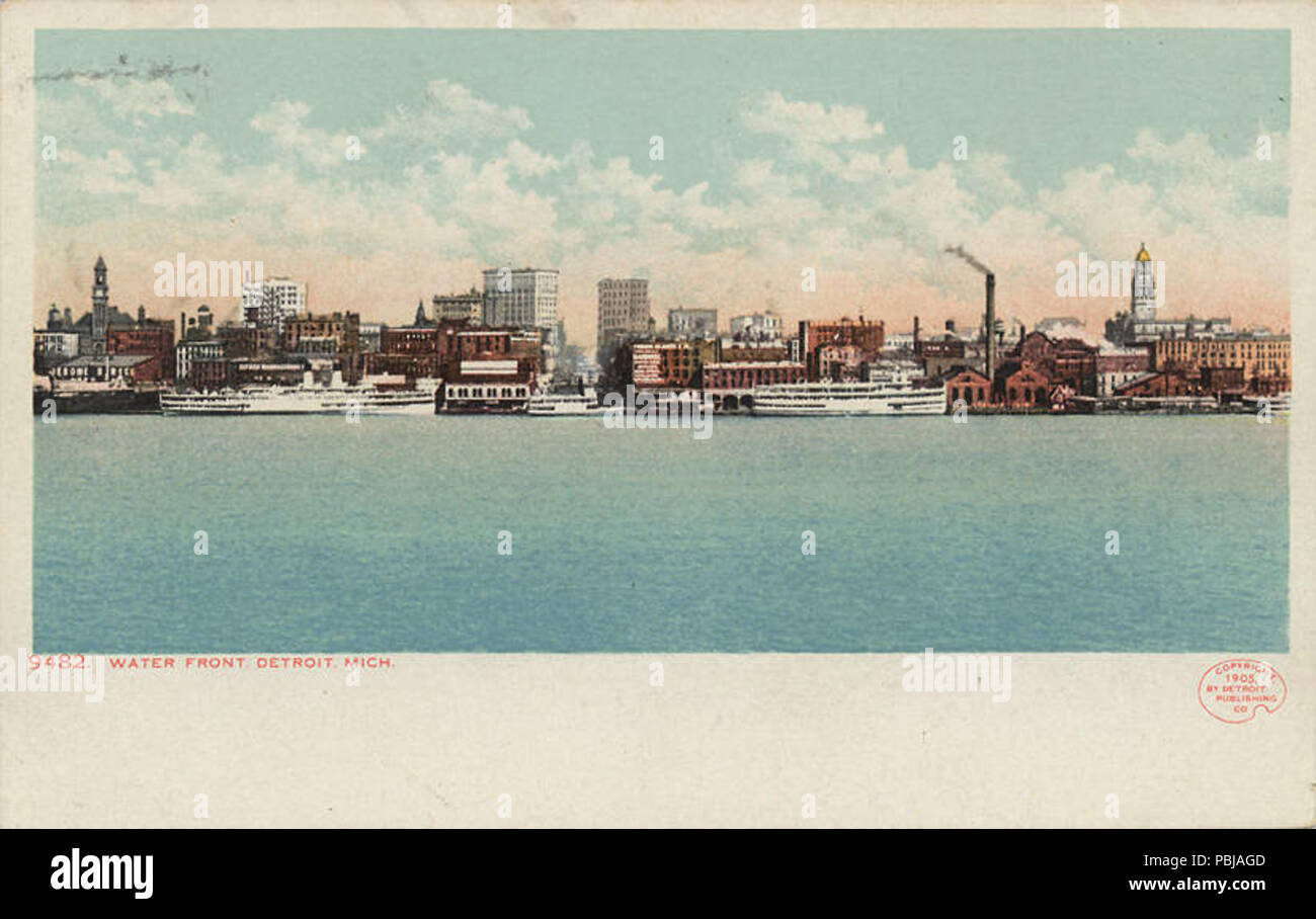 Detroit michigan 1800s hi-res stock photography and images - Alamy
