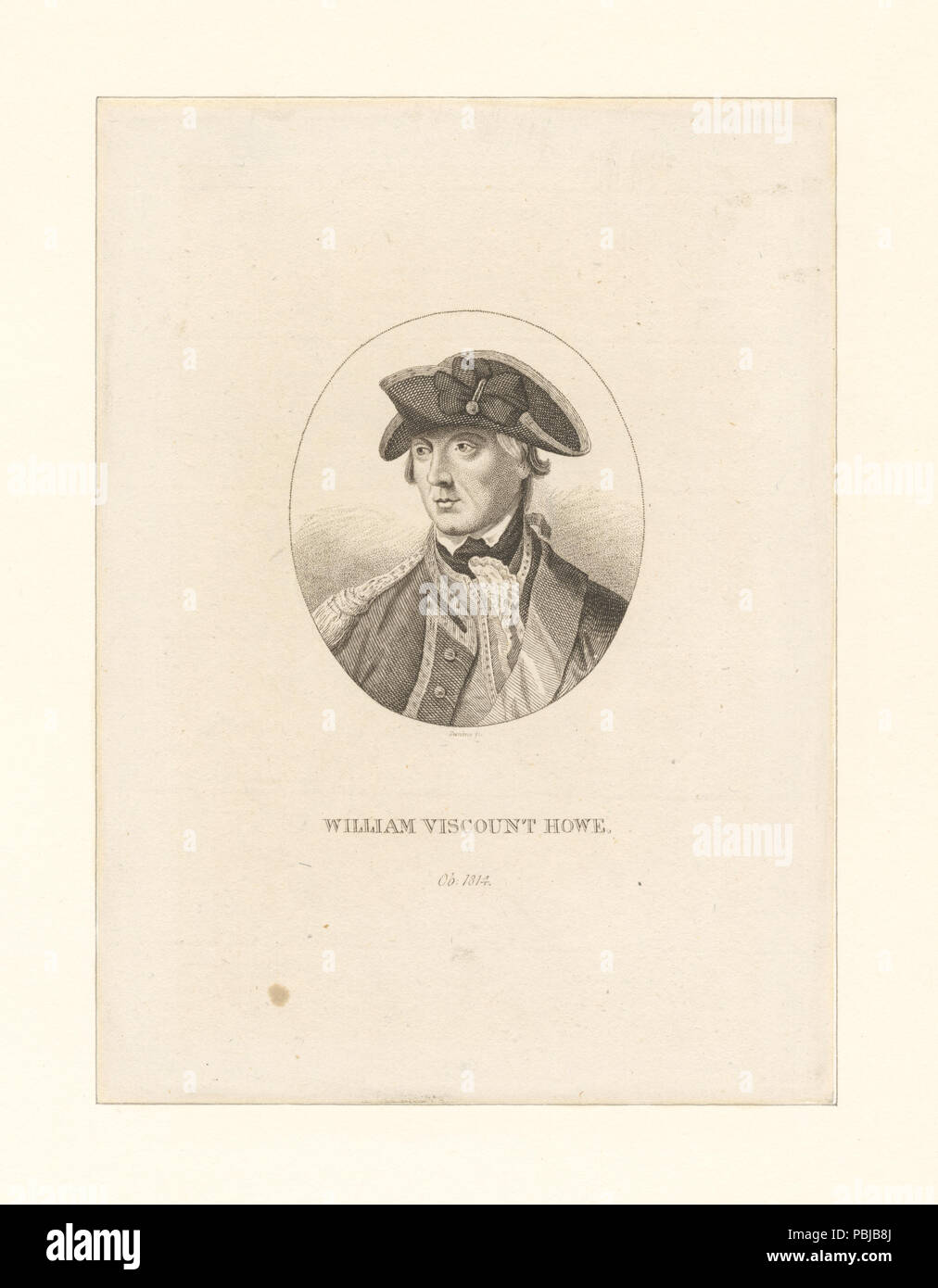 William howe viscount hi-res stock photography and images - Alamy