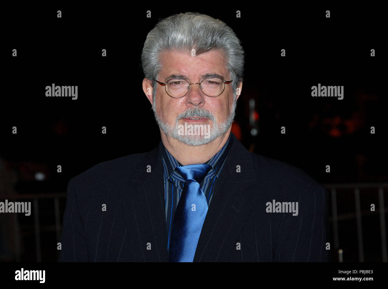 George Lucas arriving at the Jules Verne Adventure Film Festival ...