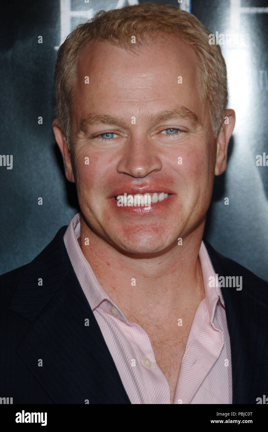 Neal McDonought arriving at the FLAGS OF OUR FATHERS Premiere at the ...