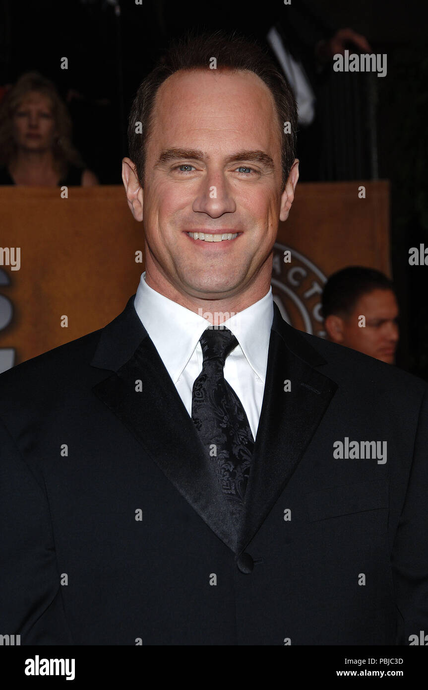 Christopher Meloni arriving at the 12th Annual Screen Actors Guild ...