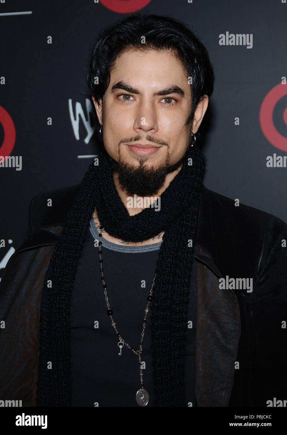 Dave Navaro arriving at the TARGET host Fashion Week Bash at the Area ...