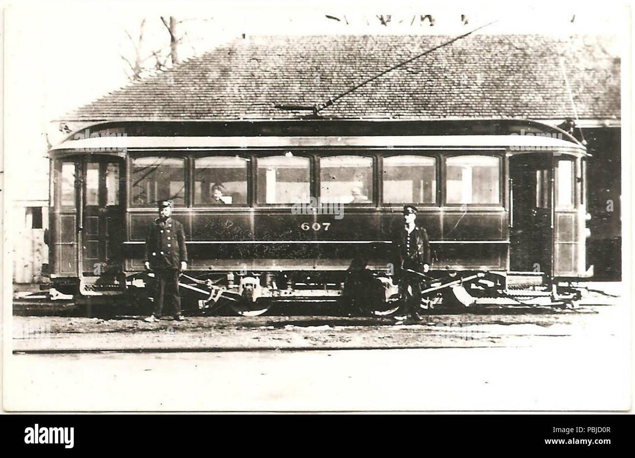 Trolley park 1900s hi-res stock photography and images - Alamy