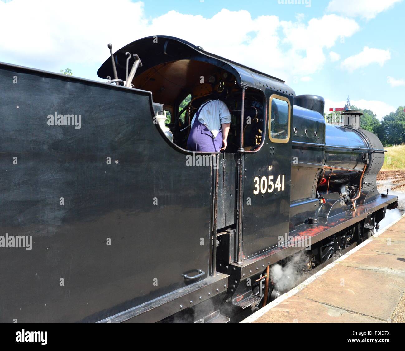 Class 4f steam locomotive hi-res stock photography and images - Alamy