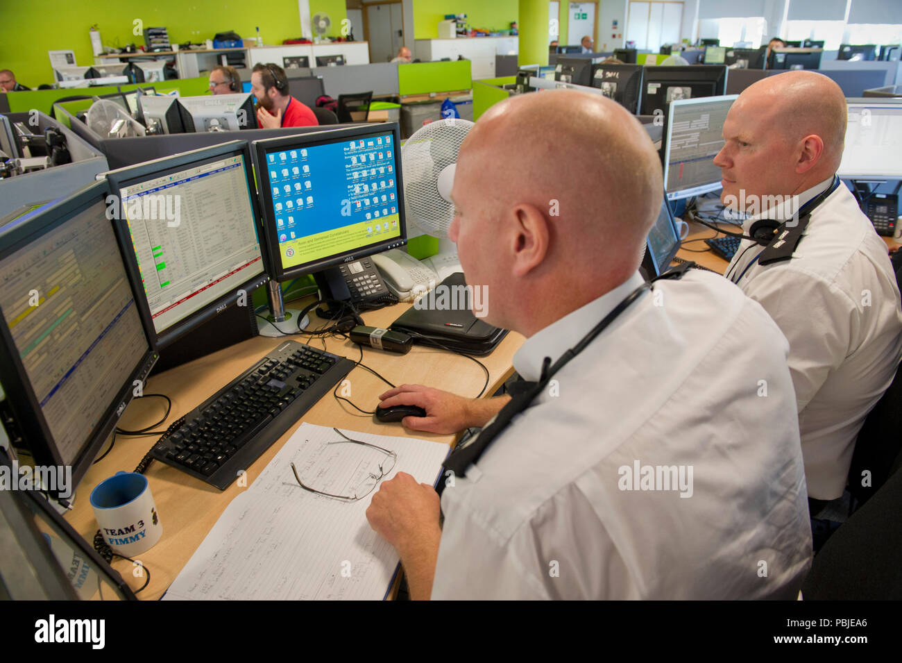 Avon & Somerset Police headquarters,showing the Communications (Comms ...