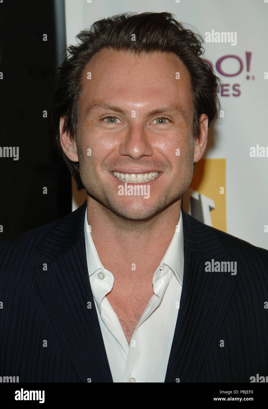 christian Slatter arriving at the 10th Annual Hollywood Film Festival ...