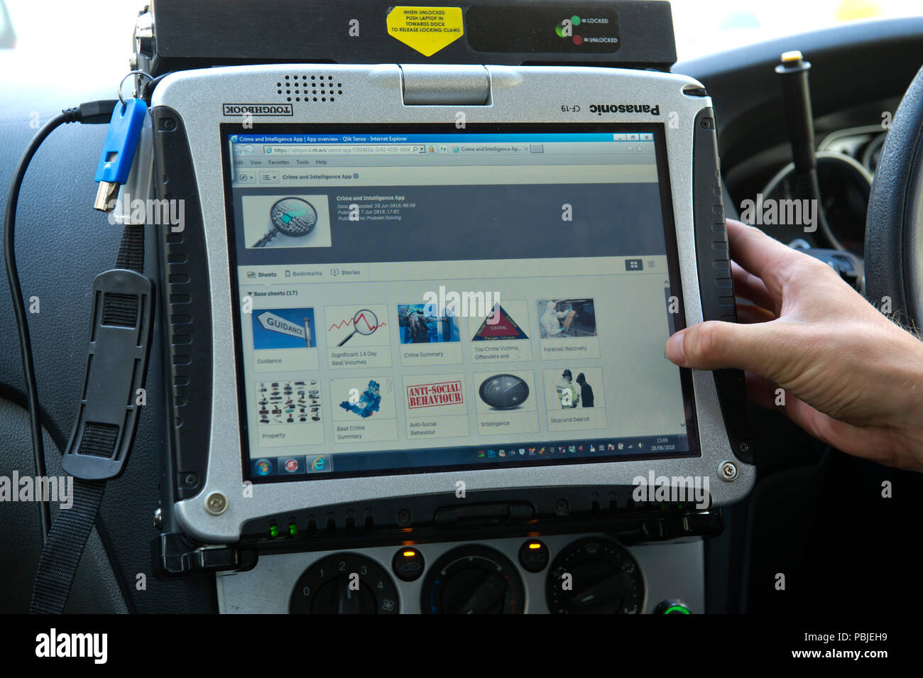 Avon & Somerset Constabulary. PC Andy Bird from Patchway police station ...