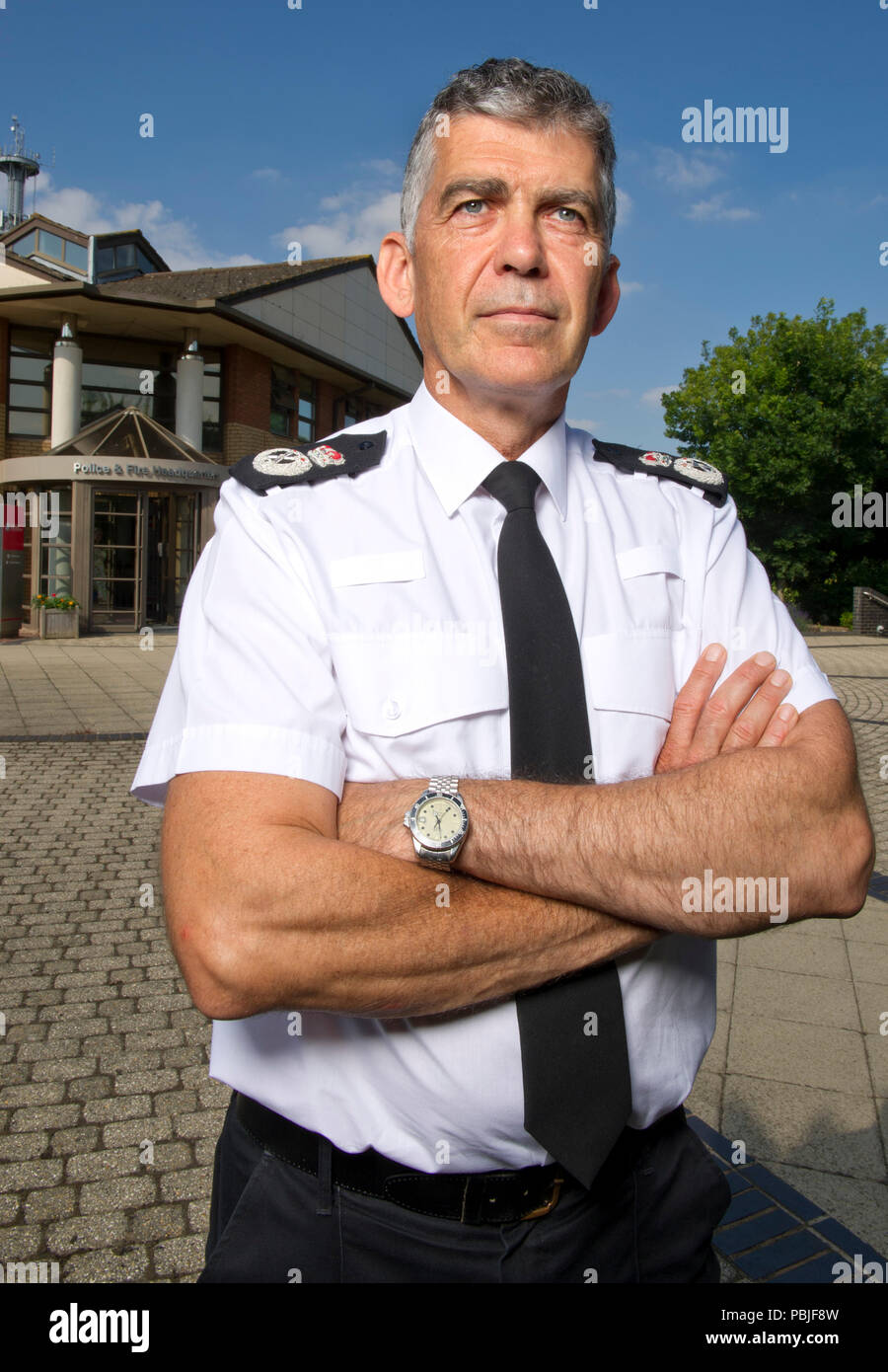 Andy Marsh, Chief Constable of Avon & Somerset Constabulary Stock Photo ...