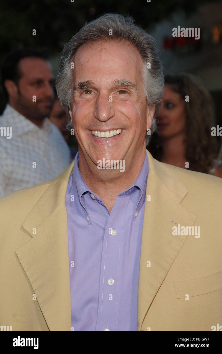 Henry Winkler arriving at the CLICK Premiere at the Westwood Village ...