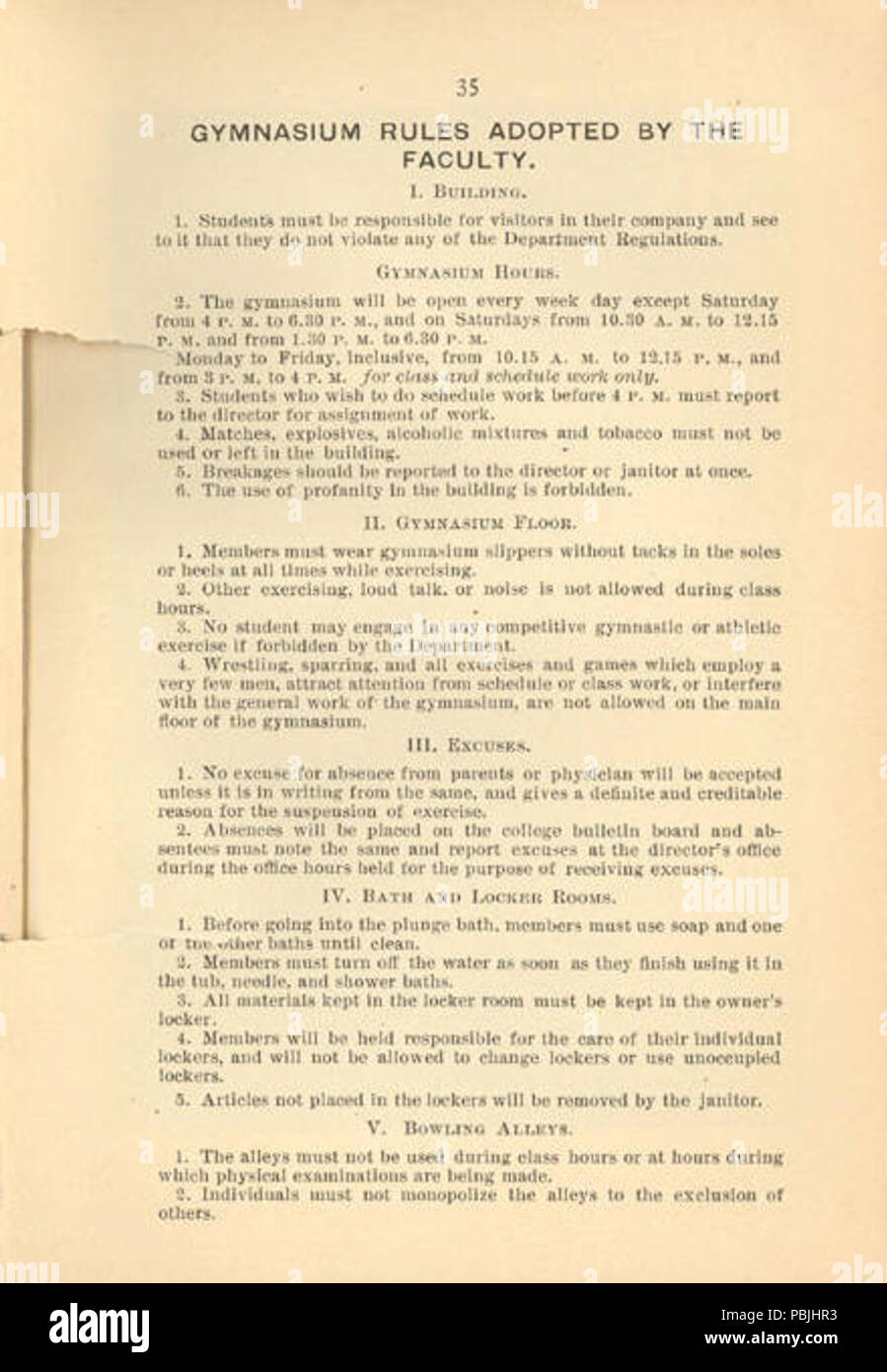 Institution rules and regulations hi-res stock photography and images ...