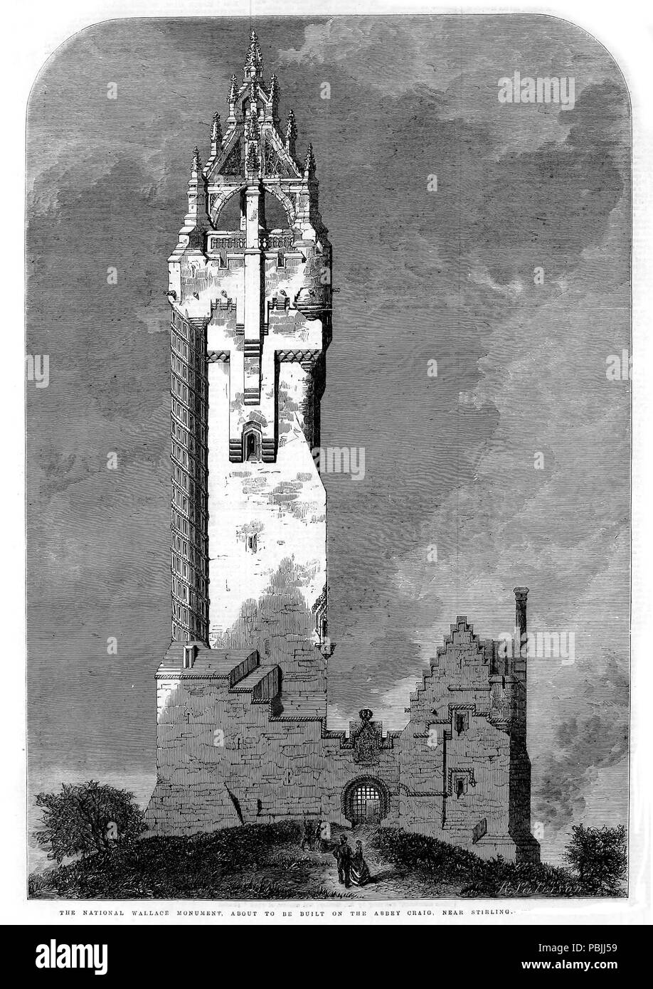 National william wallace monument hi-res stock photography and images ...