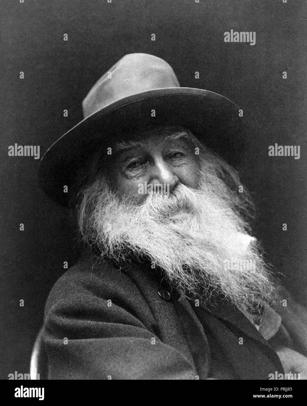 Walt whitman Black and White Stock Photos & Images - Alamy