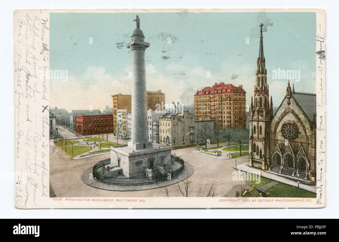 Baltimore monuments hi-res stock photography and images - Alamy