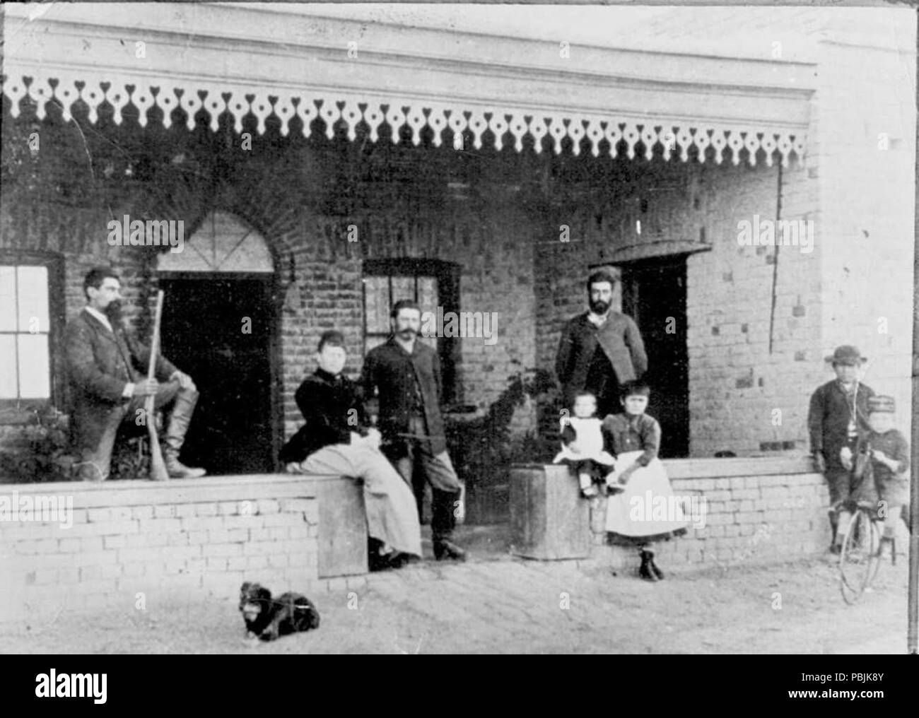 1841 Welsh people of Rawson, Y Wladfa ca.1900 Stock Photo - Alamy
