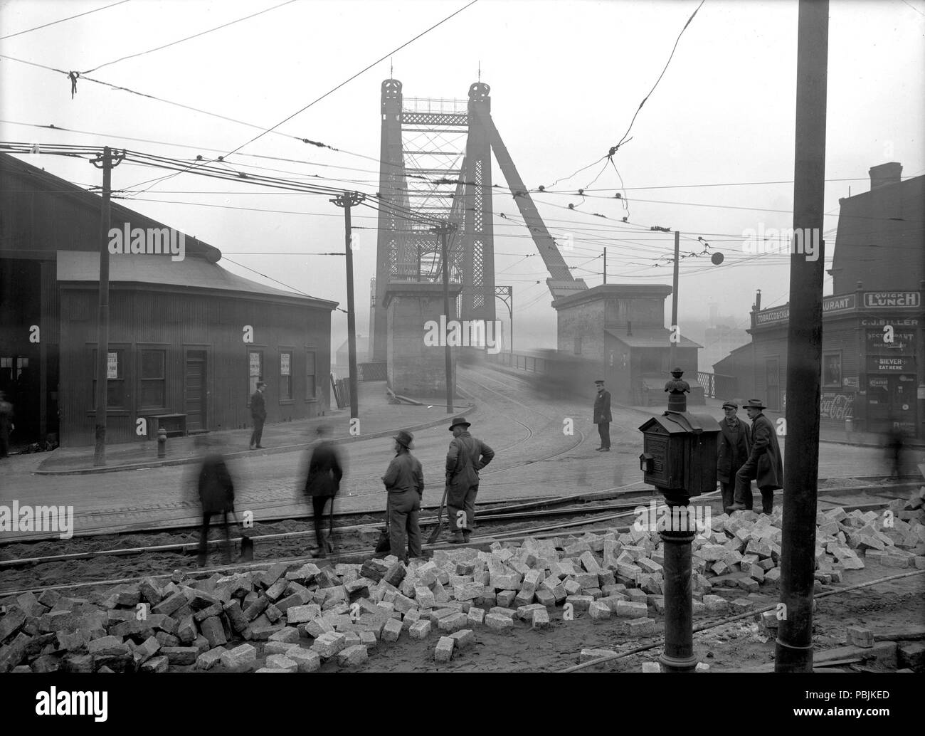 1842 street Black and White Stock Photos & Images - Alamy