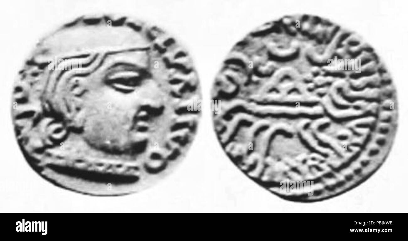 1844 Western Satrap Damasena Stock Photo - Alamy