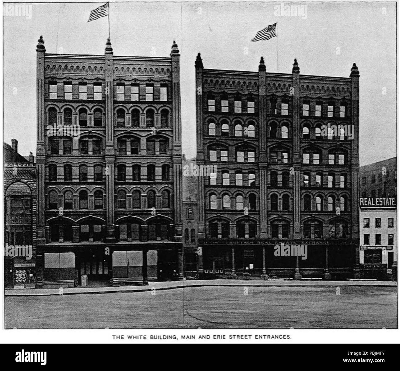 White building Black and White Stock Photos & Images - Alamy