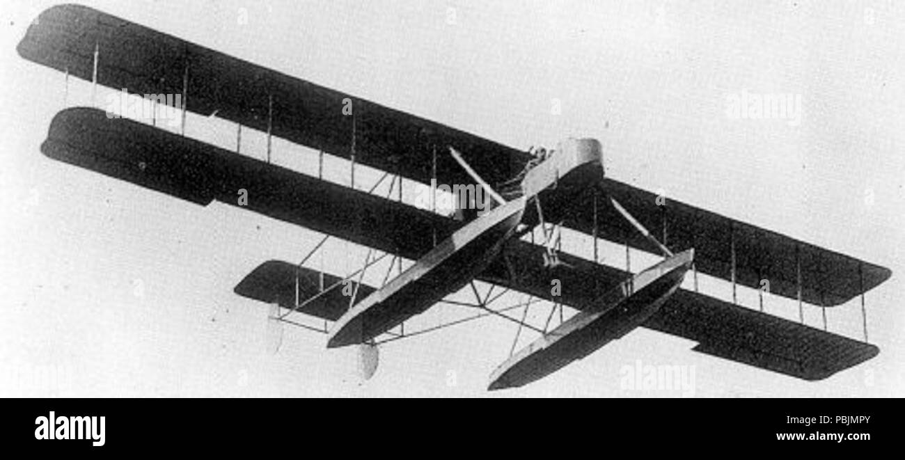 . English: Photo of Wight Pusher Seaplane 1914 samf4u.jpg . Olympia in ...