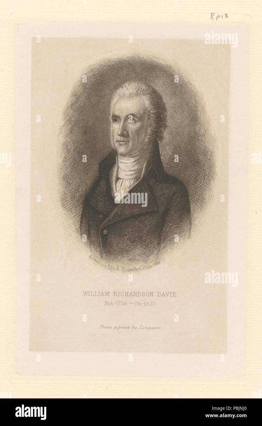 William richardson davie hi-res stock photography and images - Alamy