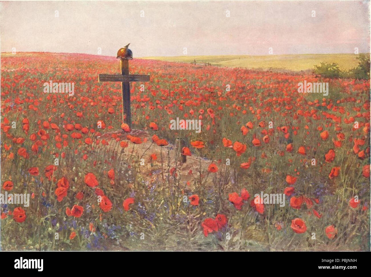 1860 Willy Werner - Hier ruht Stock Photo - Alamy