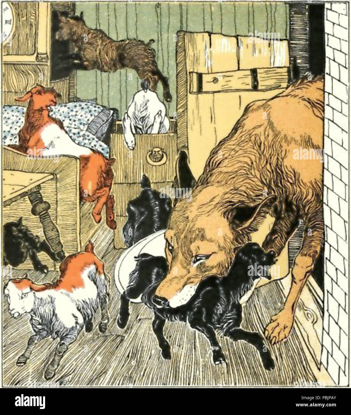 Or 7 wolf hi-res stock photography and images - Alamy