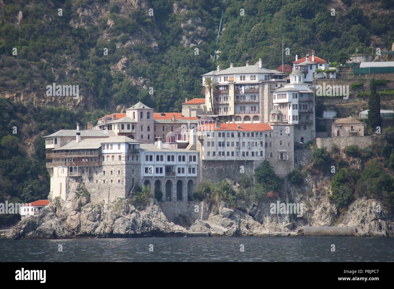 Greece, Mount Athos monasteries Stock Photo - Alamy
