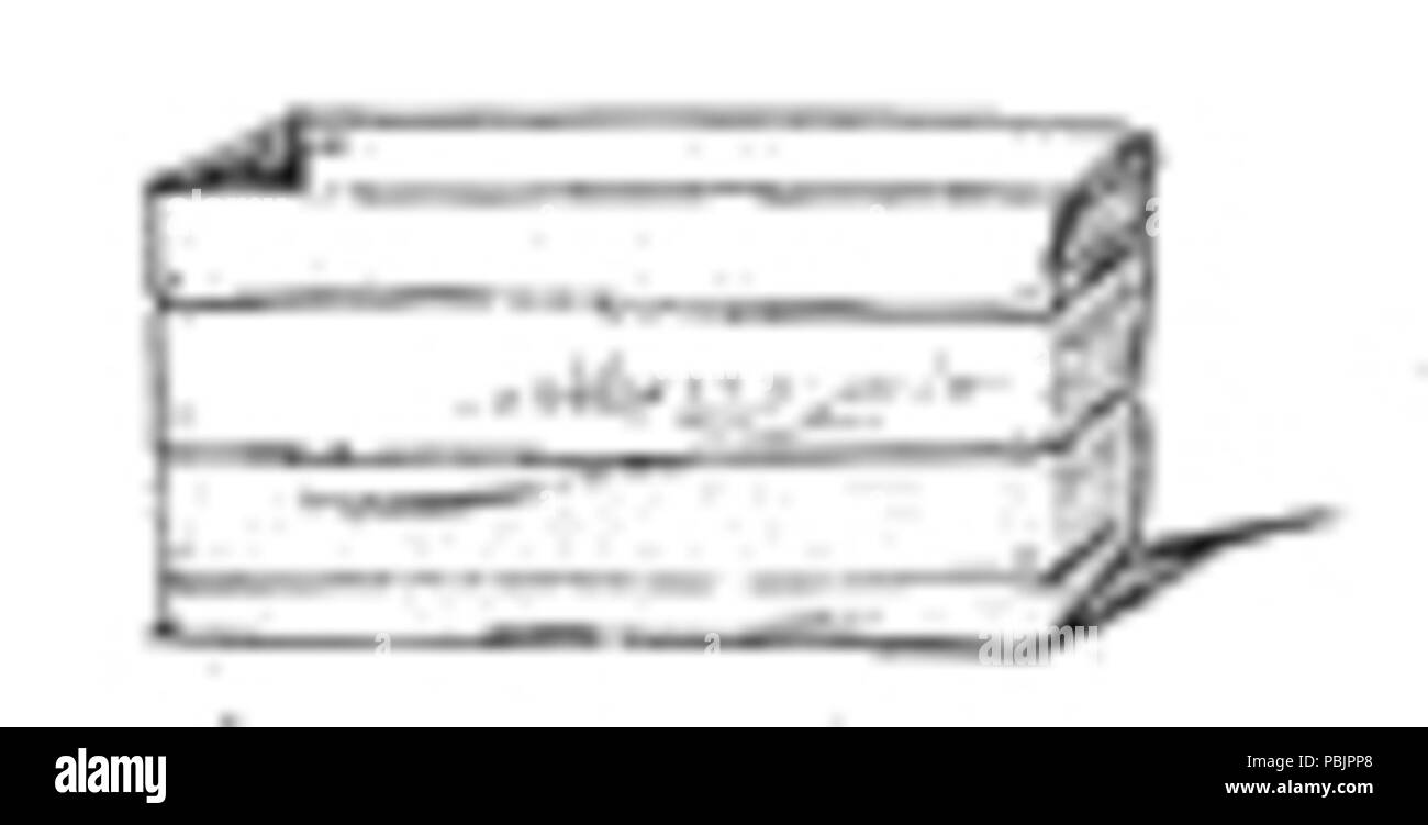 1868 Wooden Crate Drawing Stock Photo - Alamy