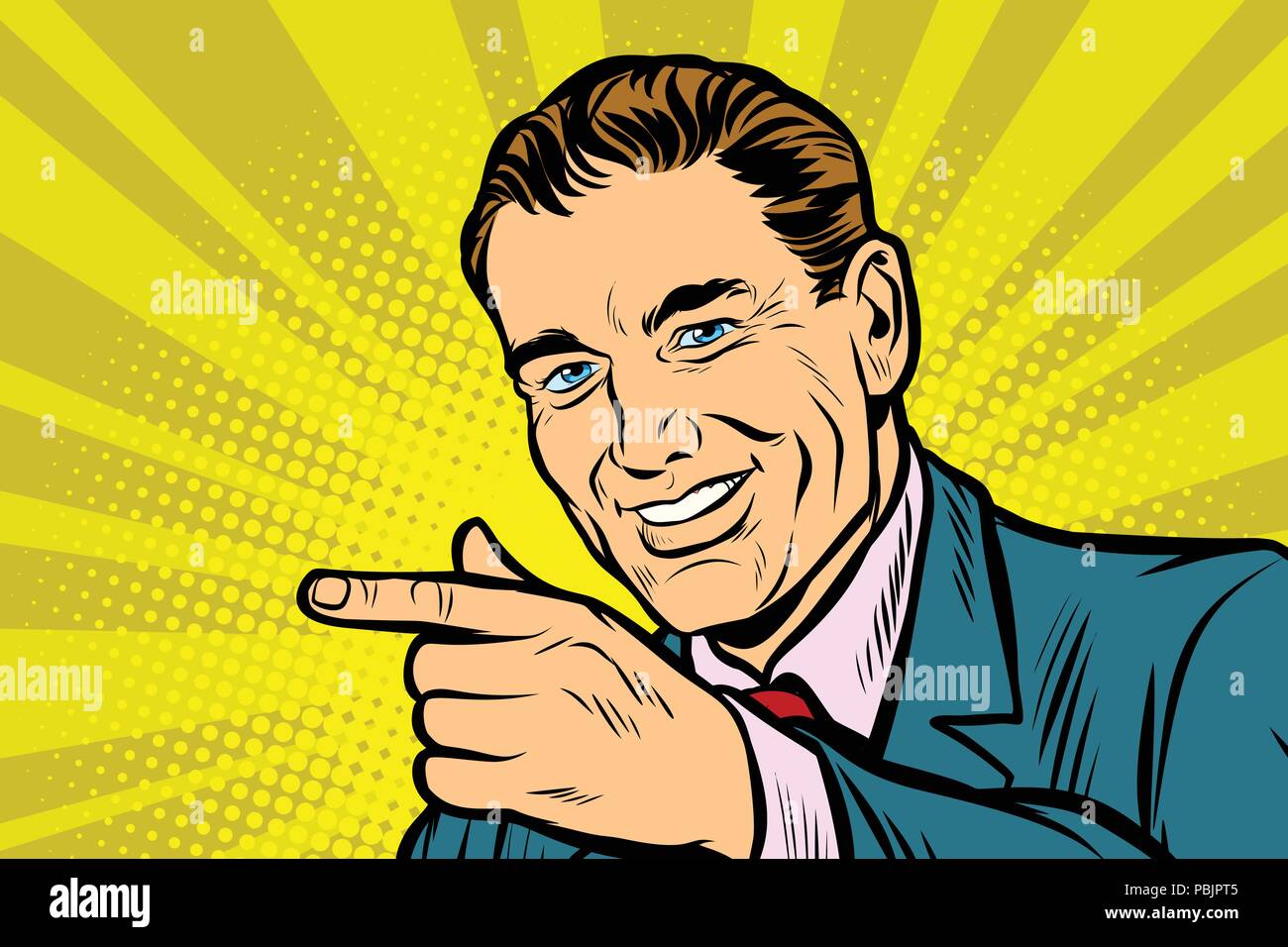 Portrait young man close up Stock Vector Images - Alamy