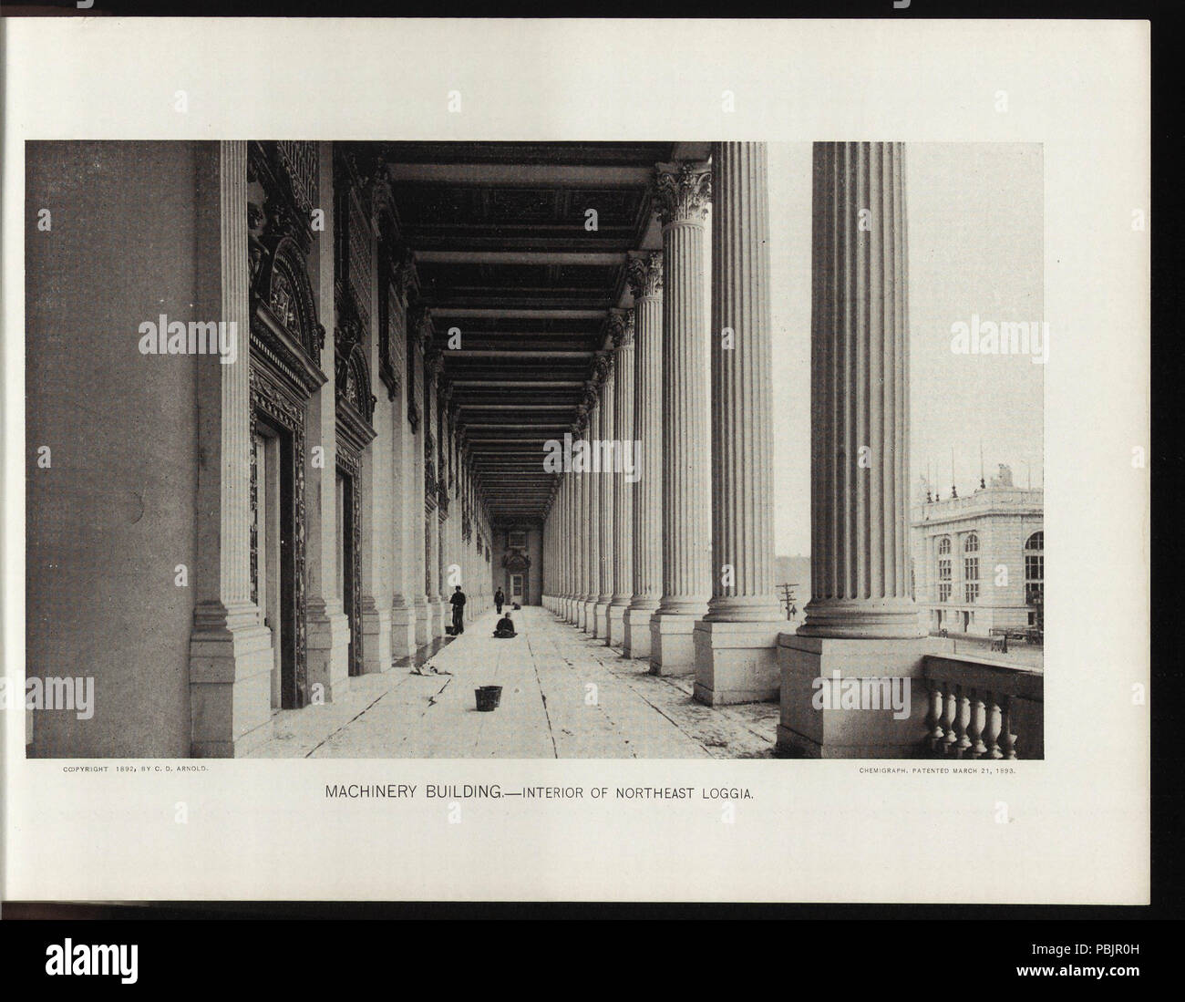 1870 World Columbian Exposition 1893 Views by CD Arnold 0026 Stock ...
