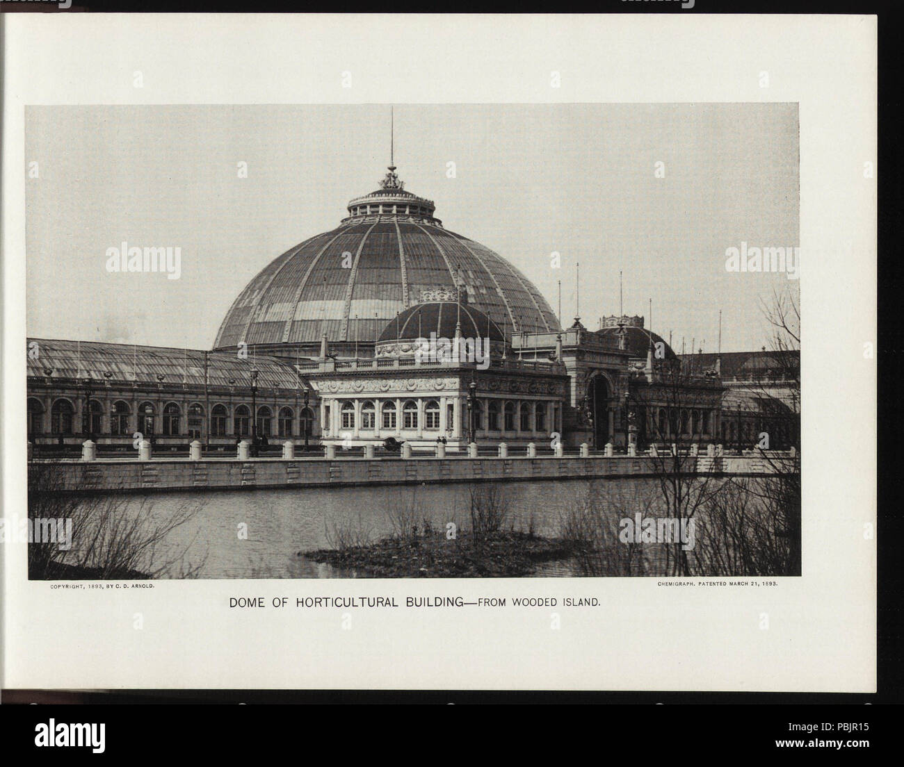 1870 World Columbian Exposition 1893 Views by CD Arnold 0042 Stock ...