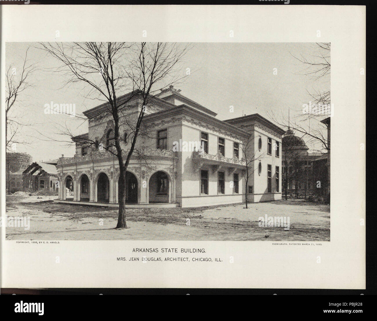 1870 World Columbian Exposition 1893 Views by CD Arnold 0064 Stock ...