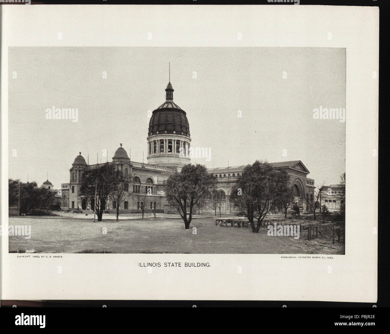 1870 World Columbian Exposition 1893 Views by CD Arnold 0072 Stock ...