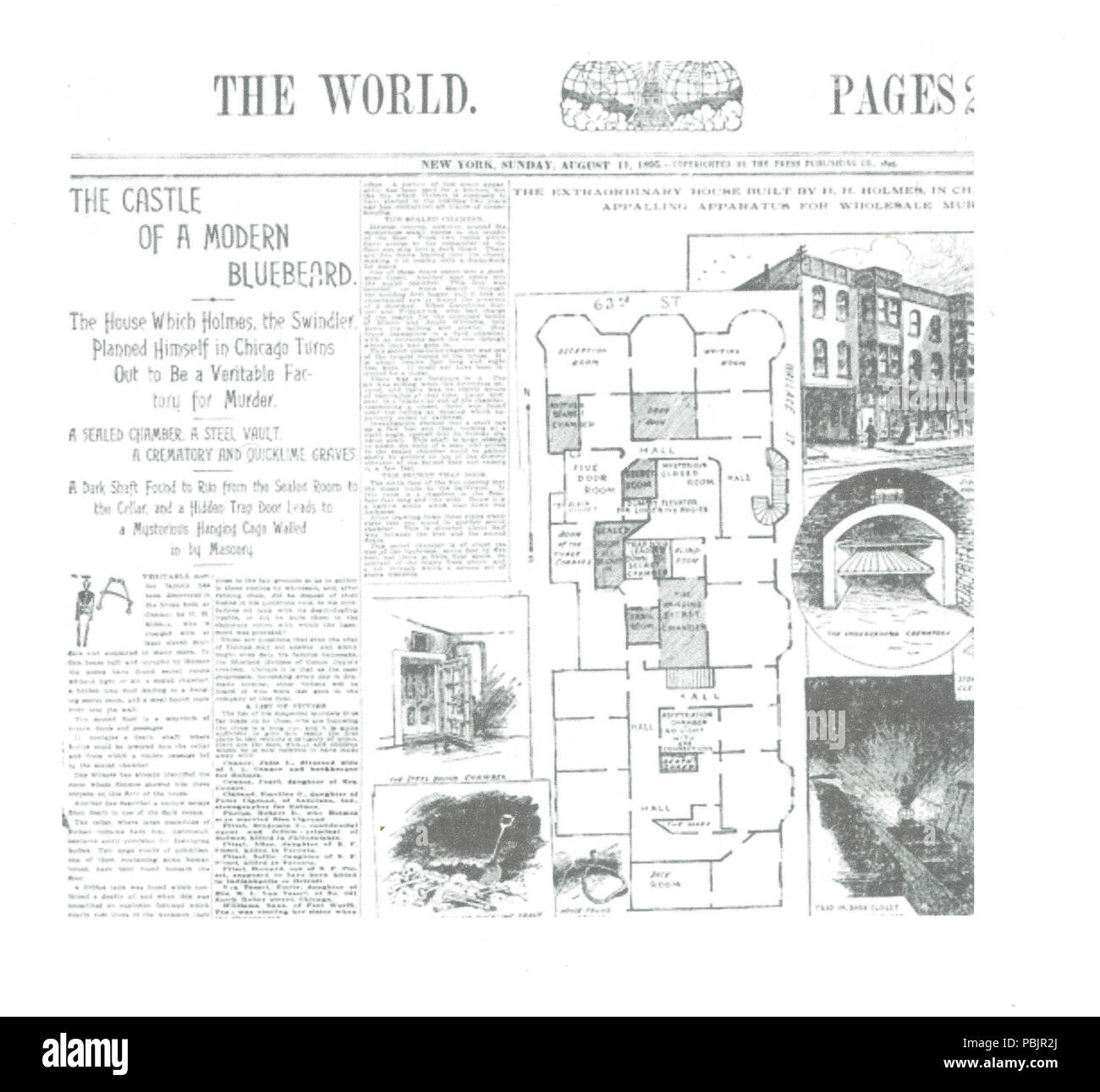 The world newspaper hi-res stock photography and images - Alamy