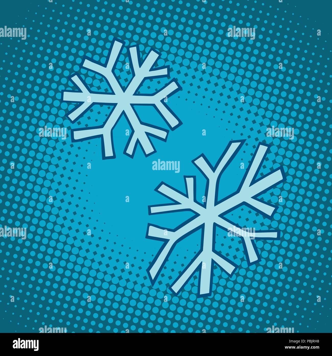 Beautiful snow and ice Stock Vector Images - Alamy