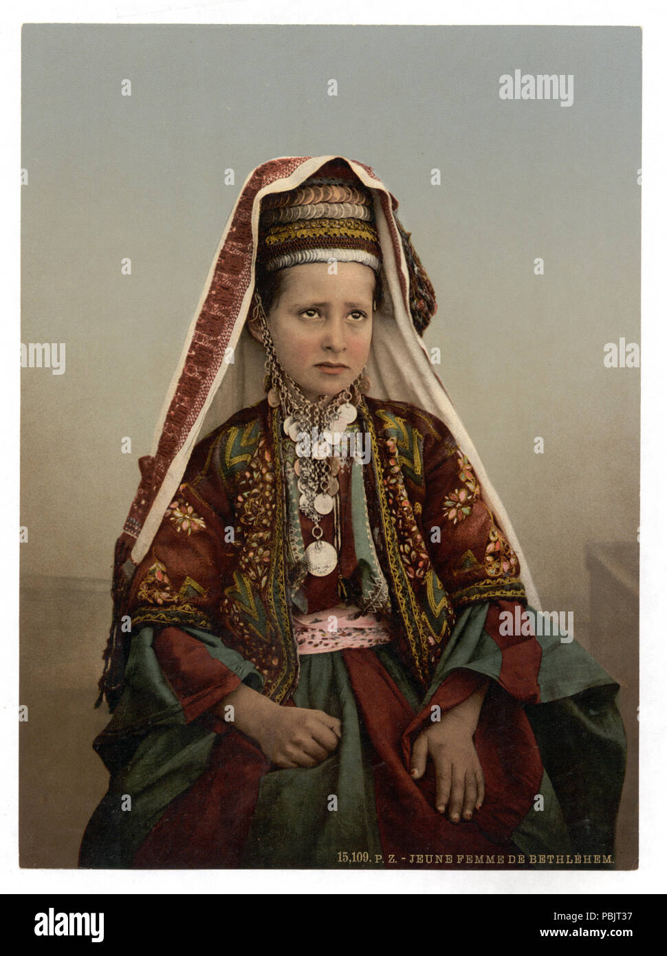 1879 Young women of Bethlehem in costume, Holy Land-LCCN2002725085 ...