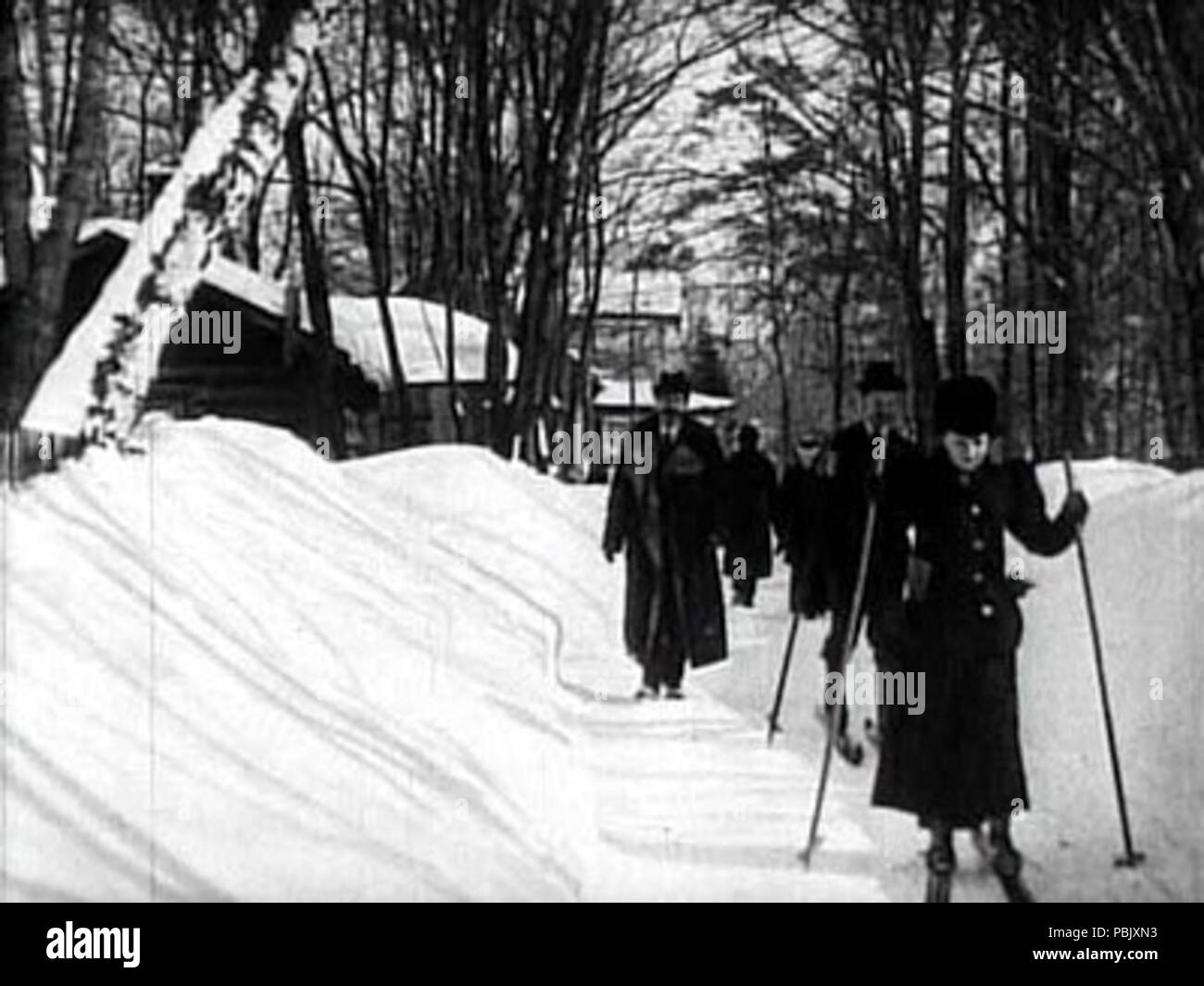 Russian winter snow hi-res stock photography and images - Alamy