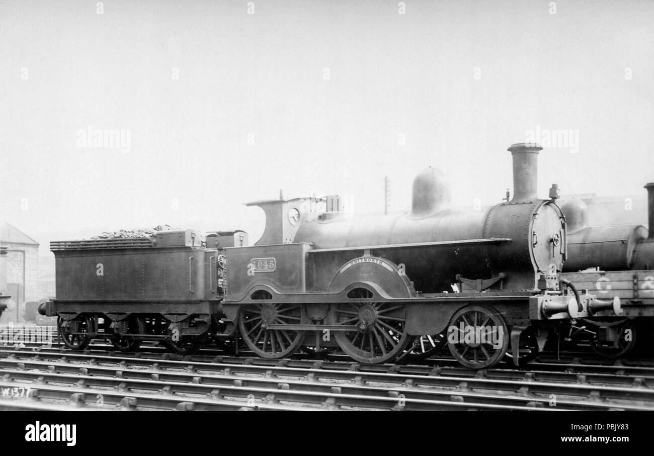 930 LNWR engine No.1045 'Whitworth' Stock Photo - Alamy