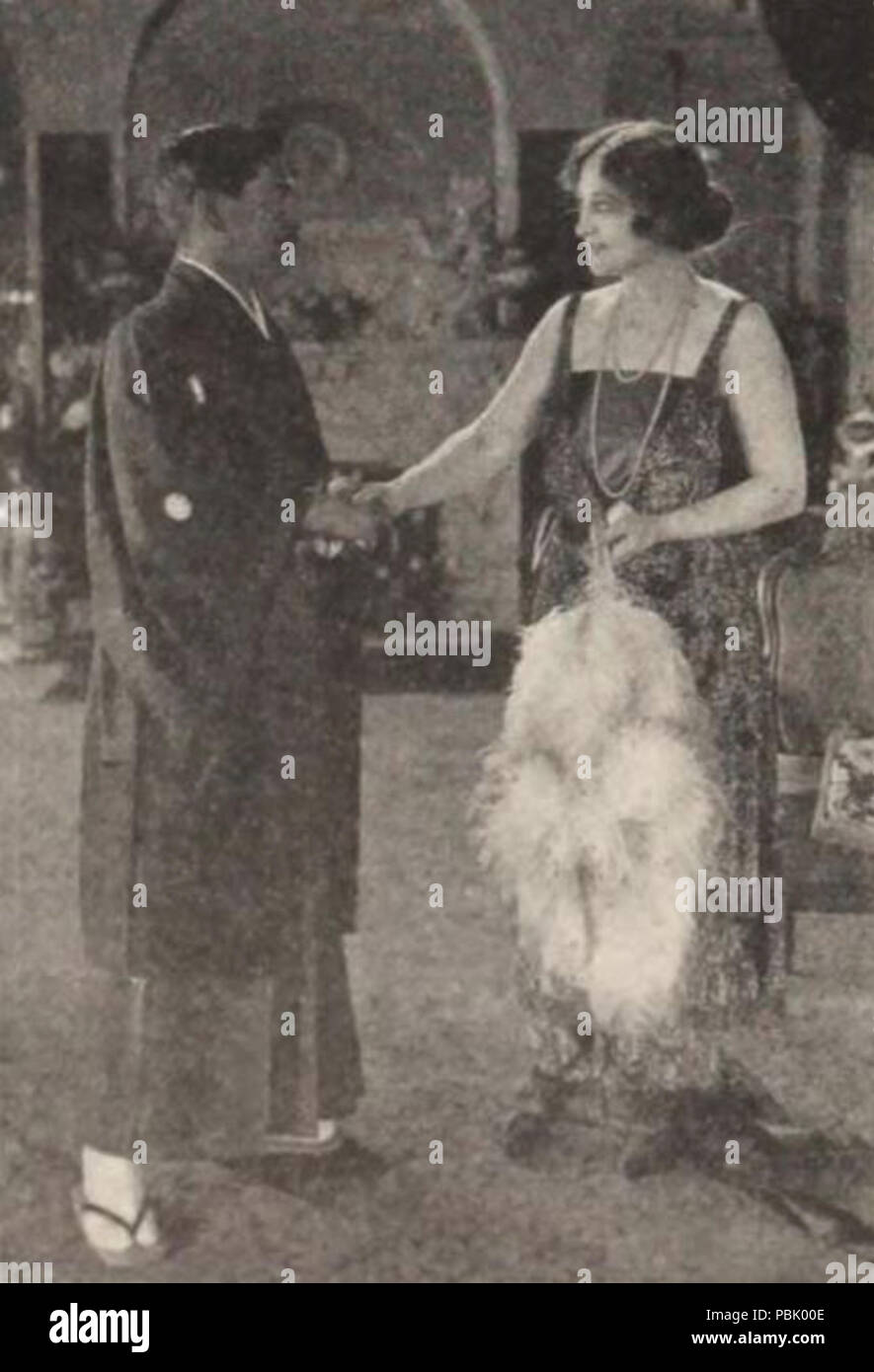 1004 Masao Inoue & Pauline Frederick - Sep 1920 EH Stock Photo - Alamy