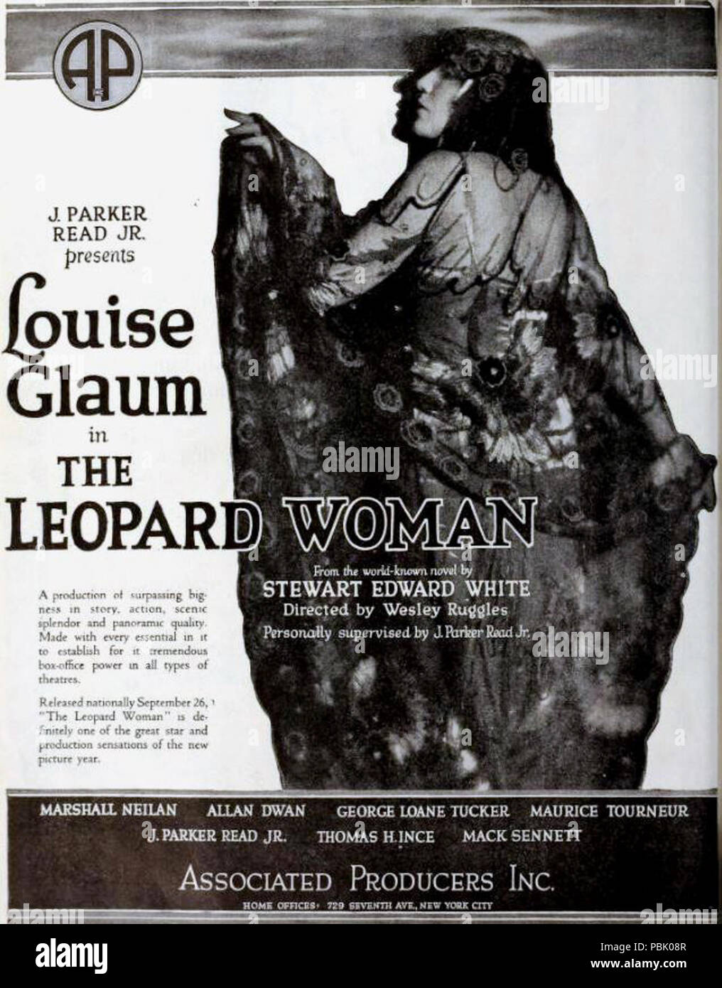 The leopard woman 1920 hi-res stock photography and images - Alamy