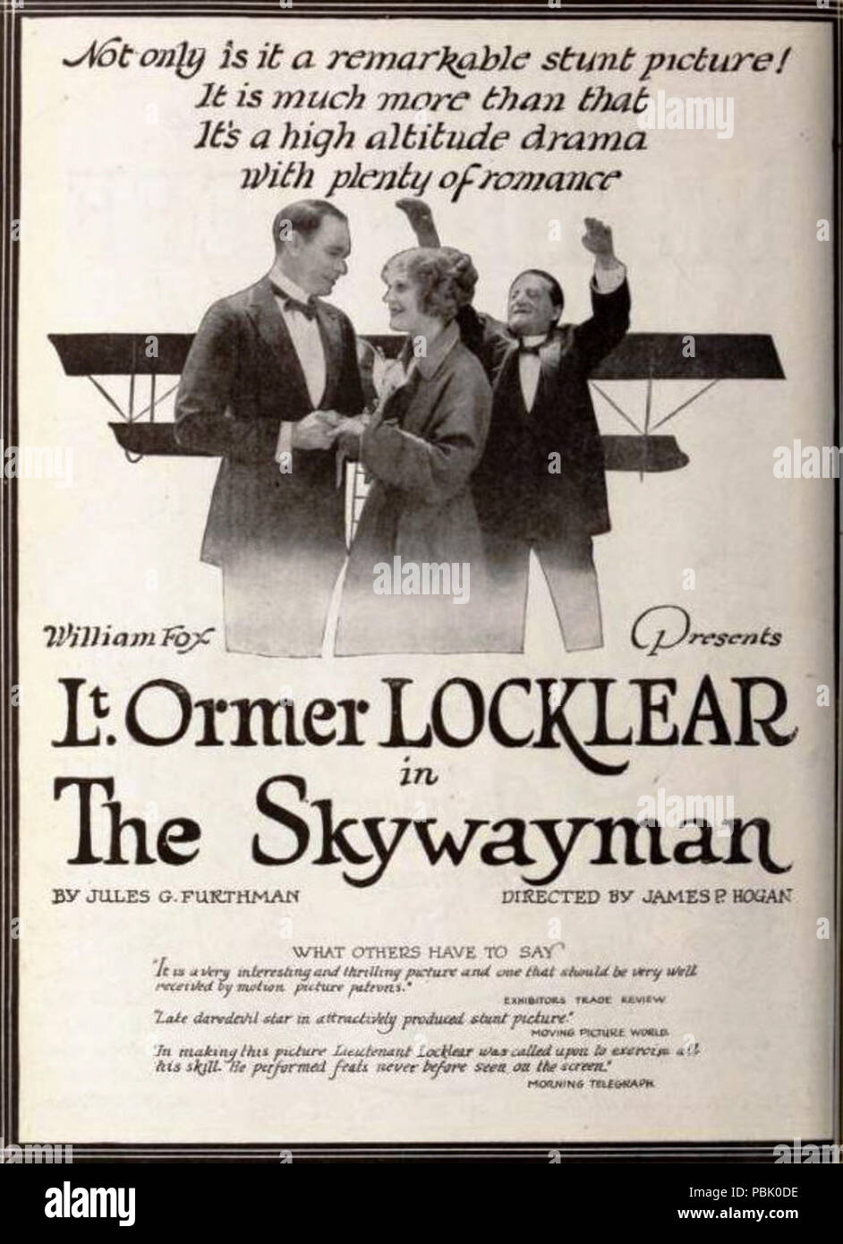 1701 The Skywayman (1920) - 7 Stock Photo - Alamy