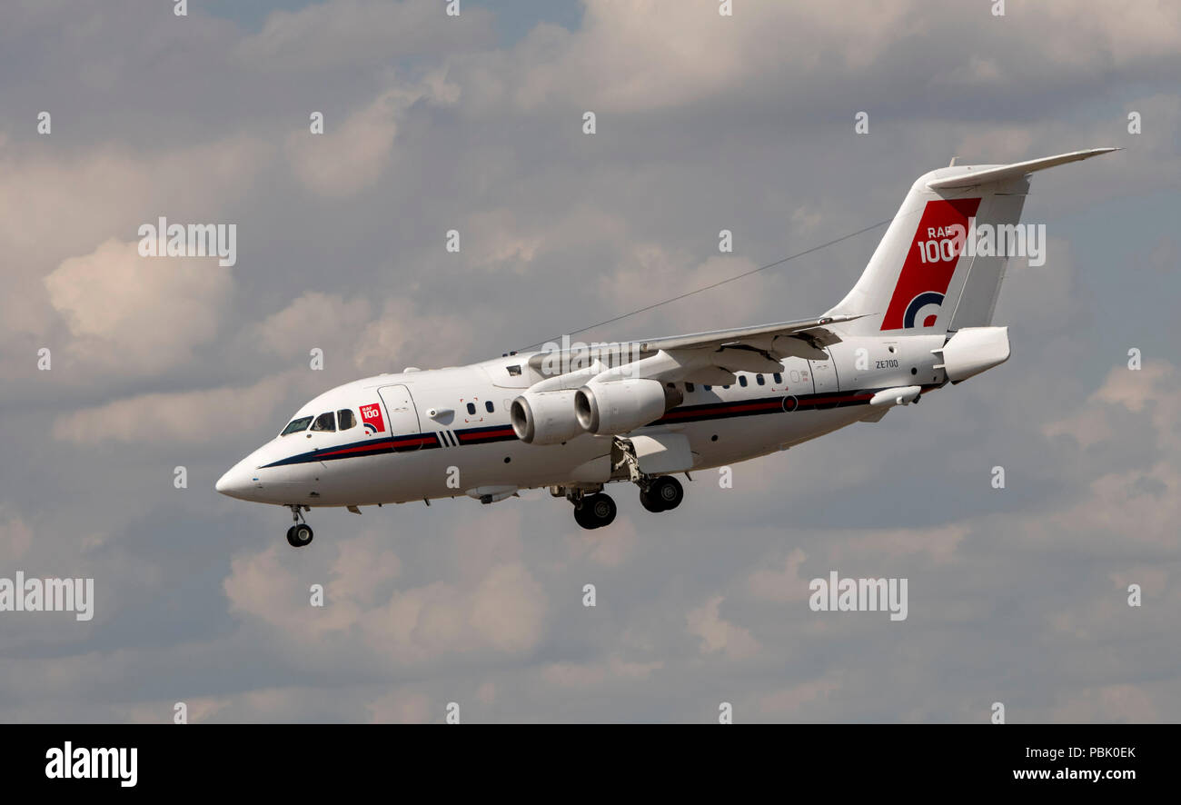 RAF BAE 146, 32 Squadron Stock Photo - Alamy