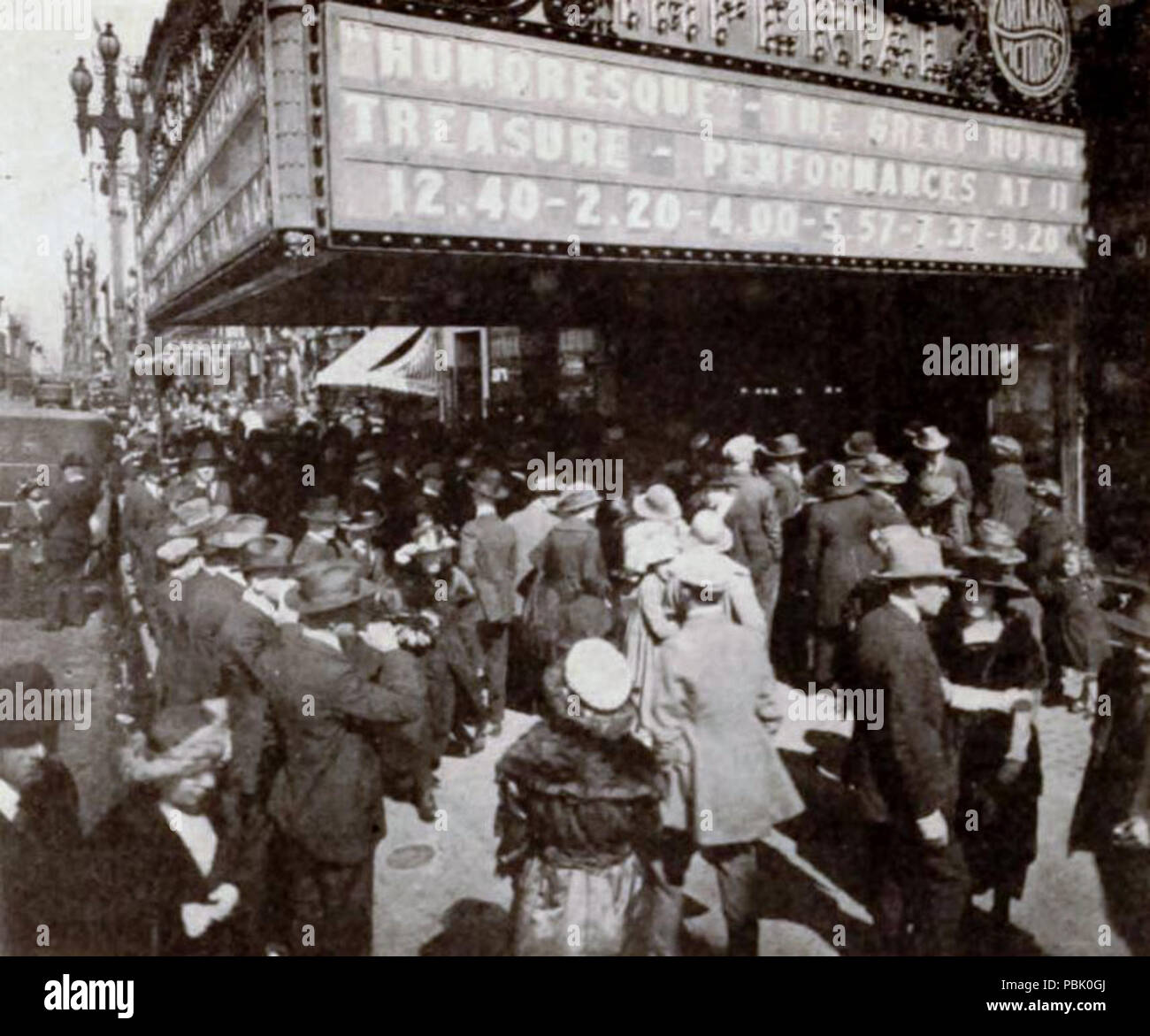 775 Humoresque (1920) - Imperial Theater, San Francisco Stock Photo - Alamy