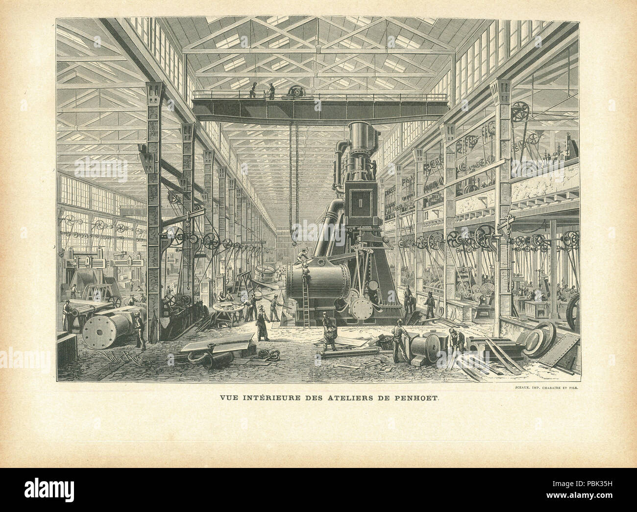 874 L'Exposition de Paris de 1889 Supplement de No68 left Stock Photo ...