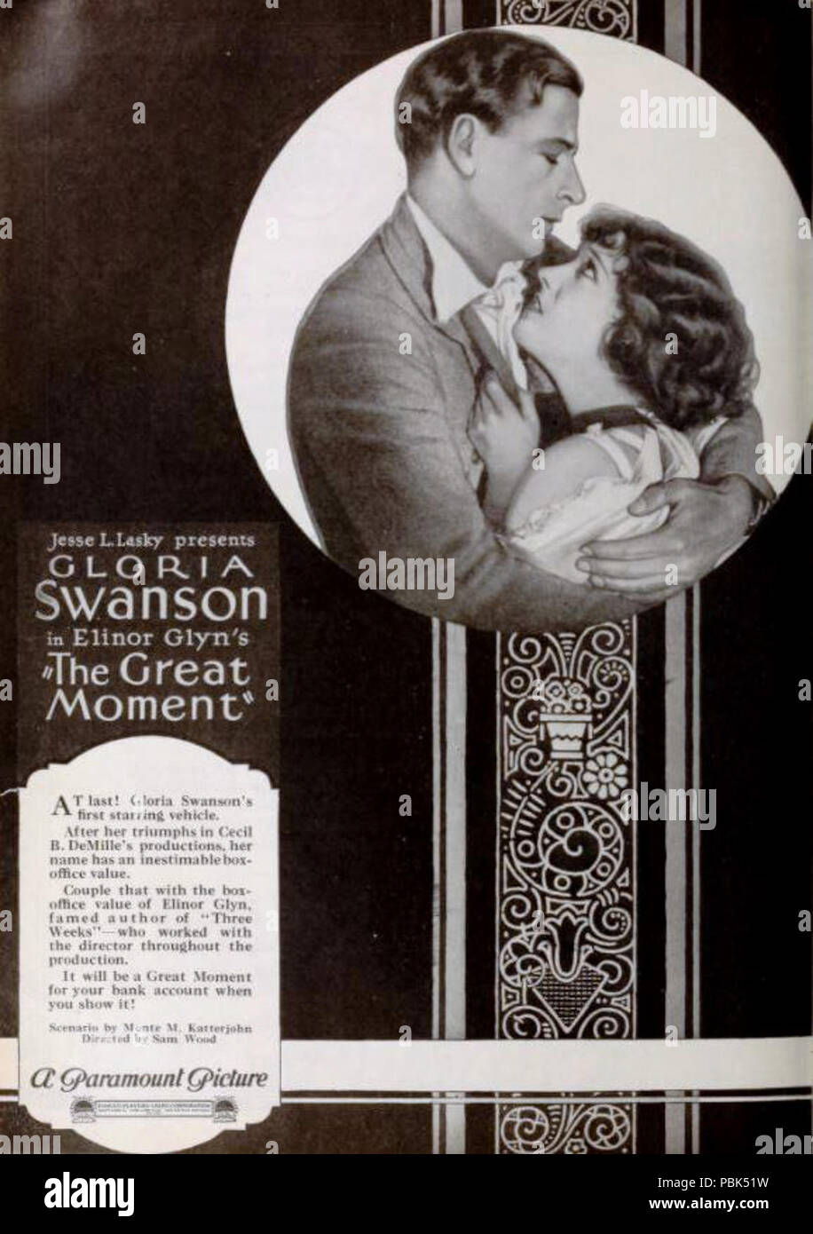 1641 The Great Moment (1921) - 10 Stock Photo - Alamy