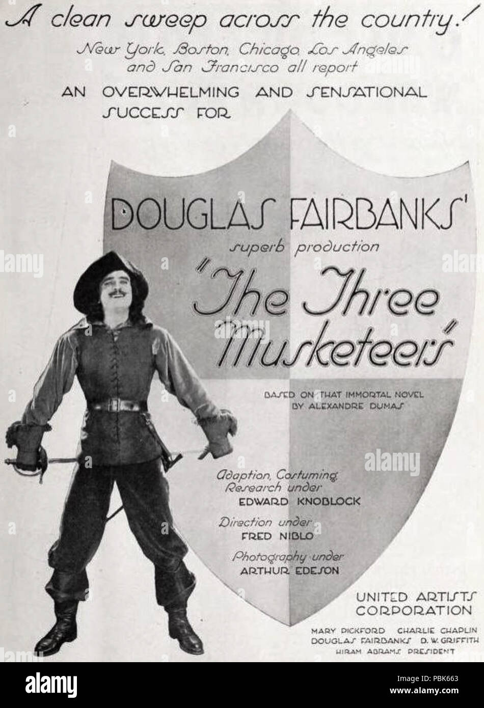 The three musketeers hi-res stock photography and images - Alamy