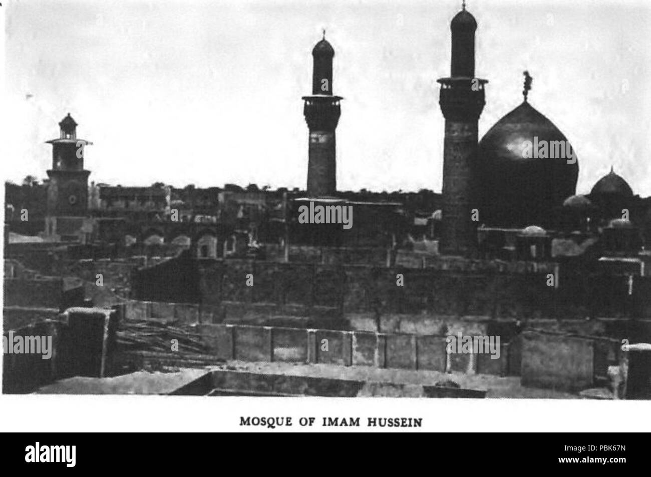 1060 Mosque of Imam Hussein Stock Photo - Alamy