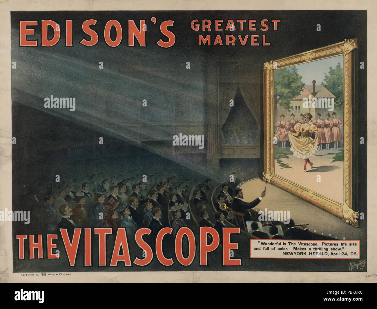 The vitascope hi-res stock photography and images - Alamy