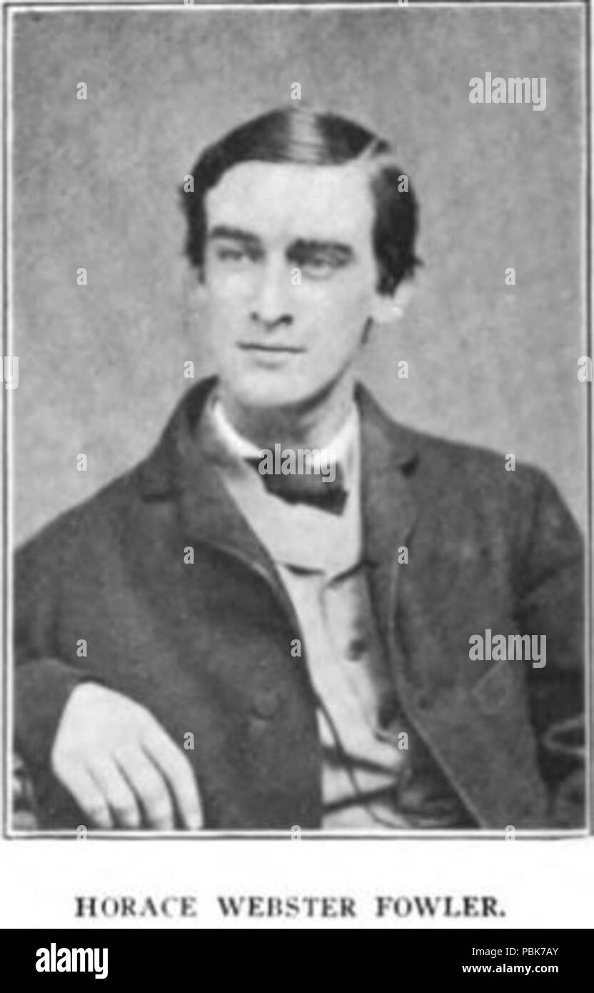 768 Horace Webster Fowler Stock Photo - Alamy